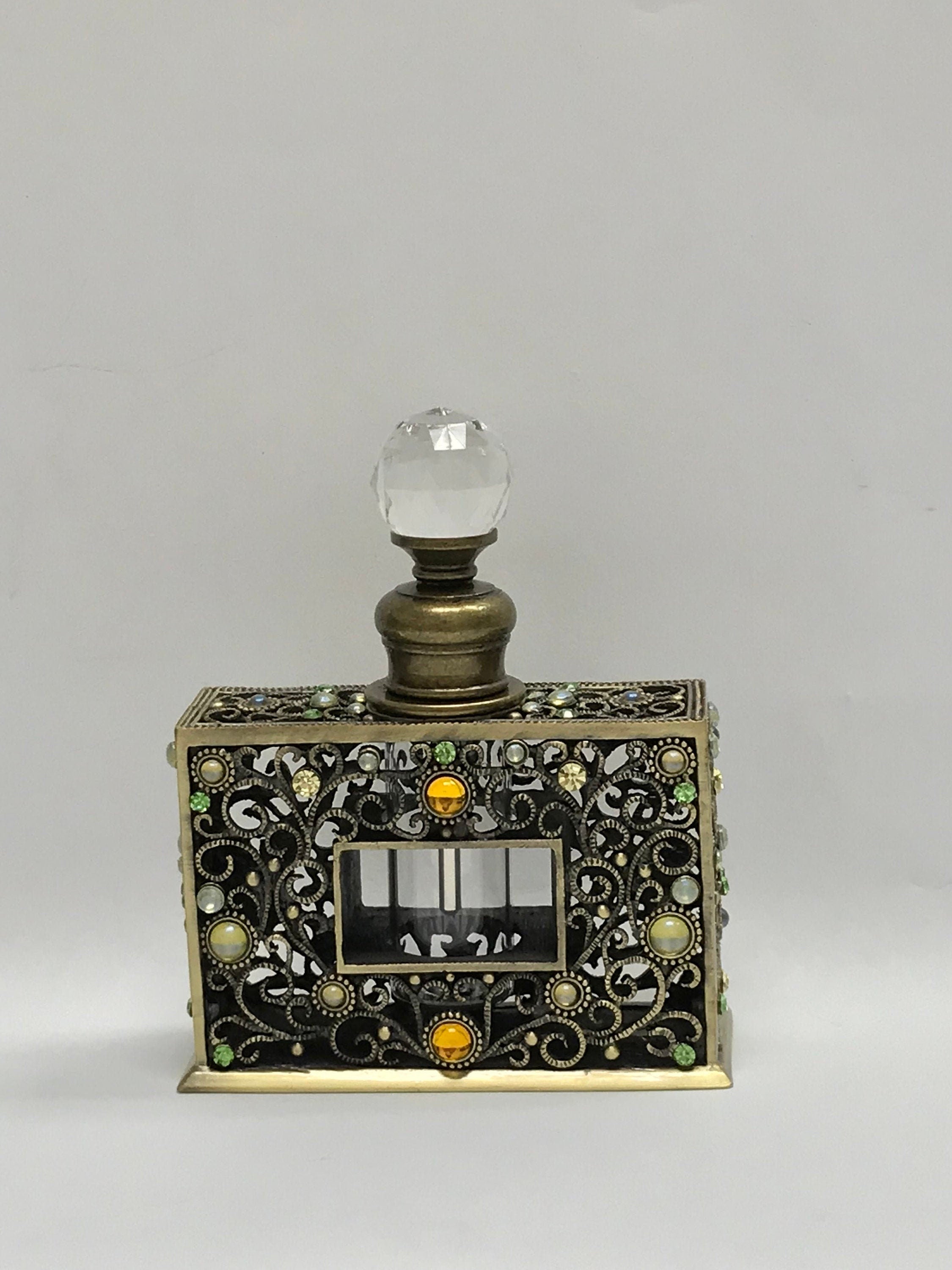 Vintage Cristiani Collezione Perfume Bottle with crystals